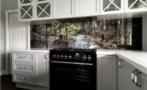 Hamptons inspired design plus incredible photo art splashback - Visual ...